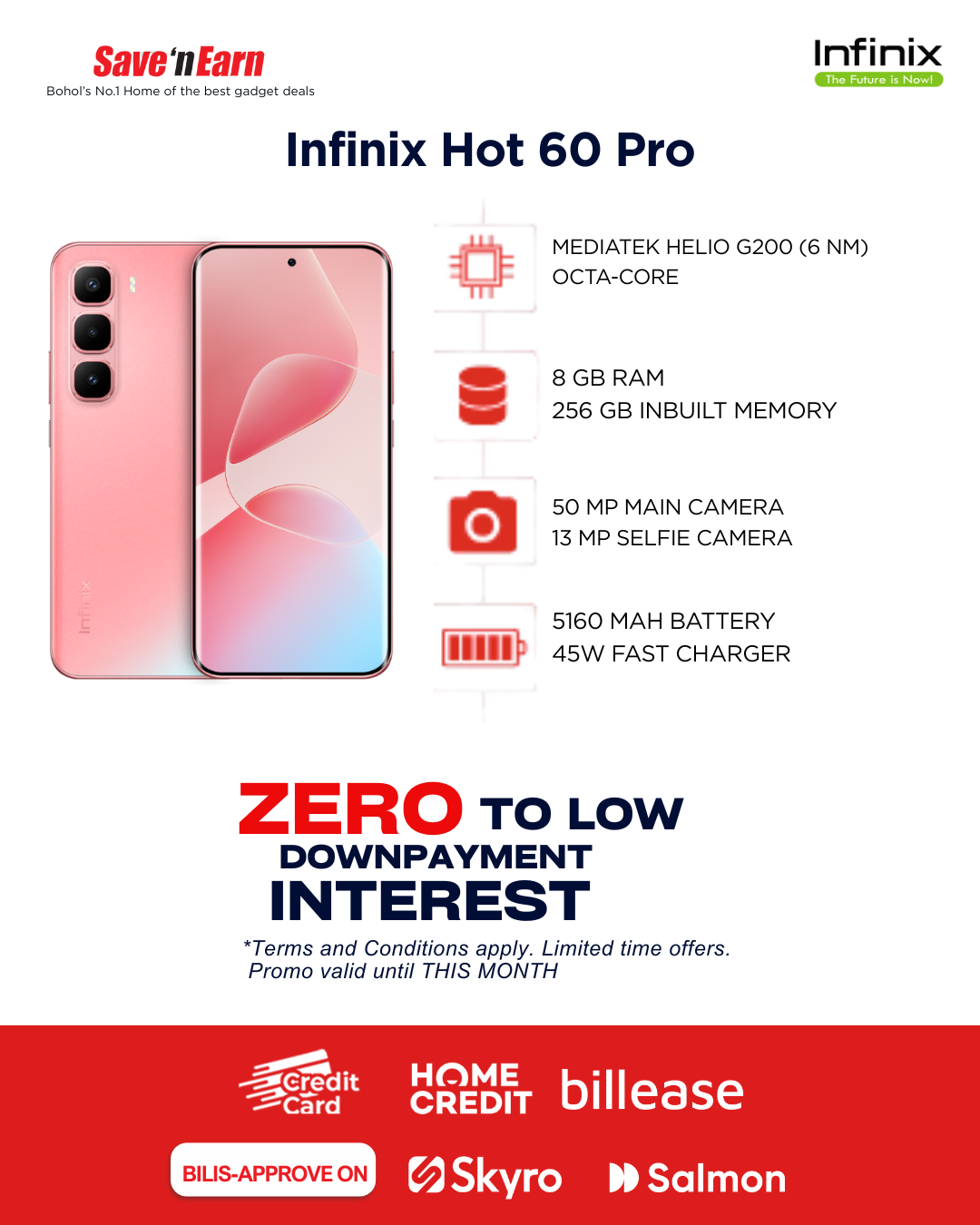 Infinix hot 60 pro Specs price in the philippines – Save 'N Earn Wireless