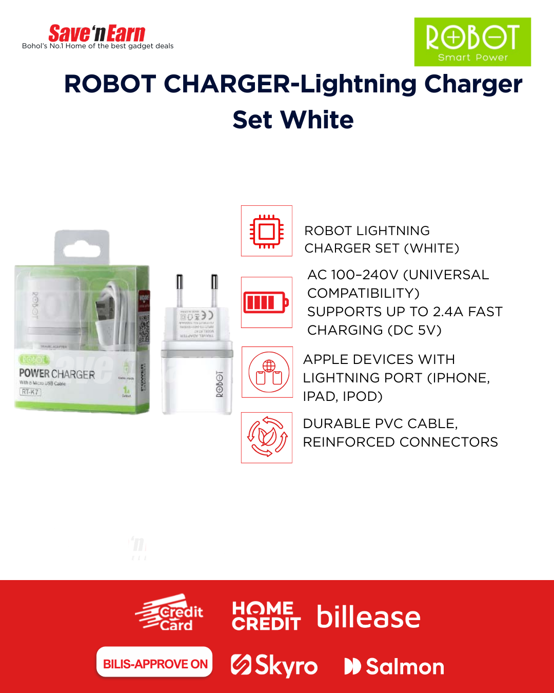 Cables & Chargers – Save 'N Earn Wireless